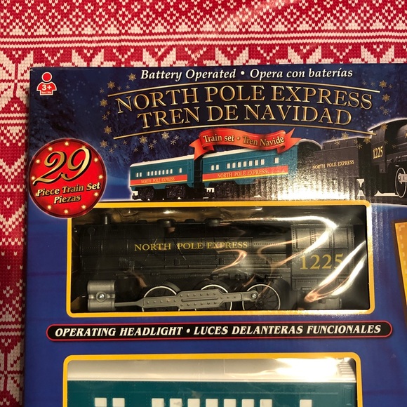 The North Pole | Holiday | The North Pole Express Christmas Train Set ...